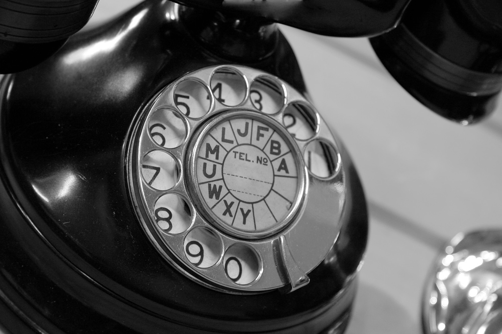 Old telephone – The Curator