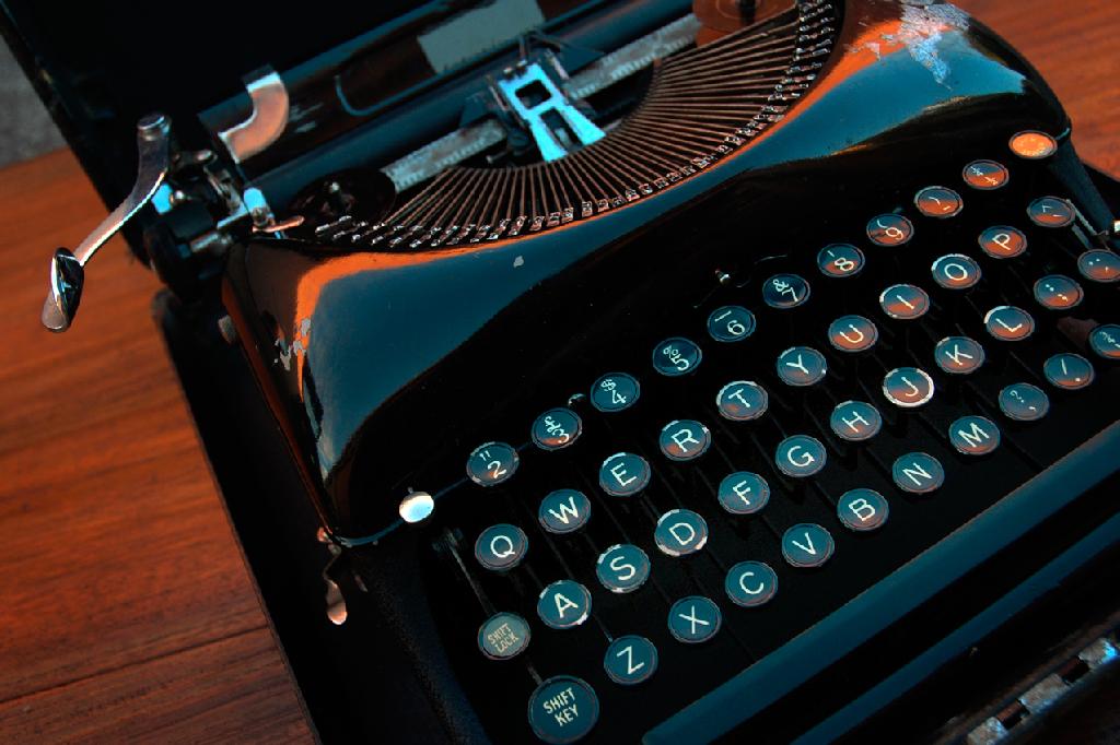 my typewriter – The Curator